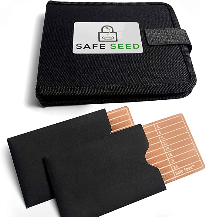 Metal Wallet 12-25 Word Recovery Passphrase Backup Complete Stamp Kit ...